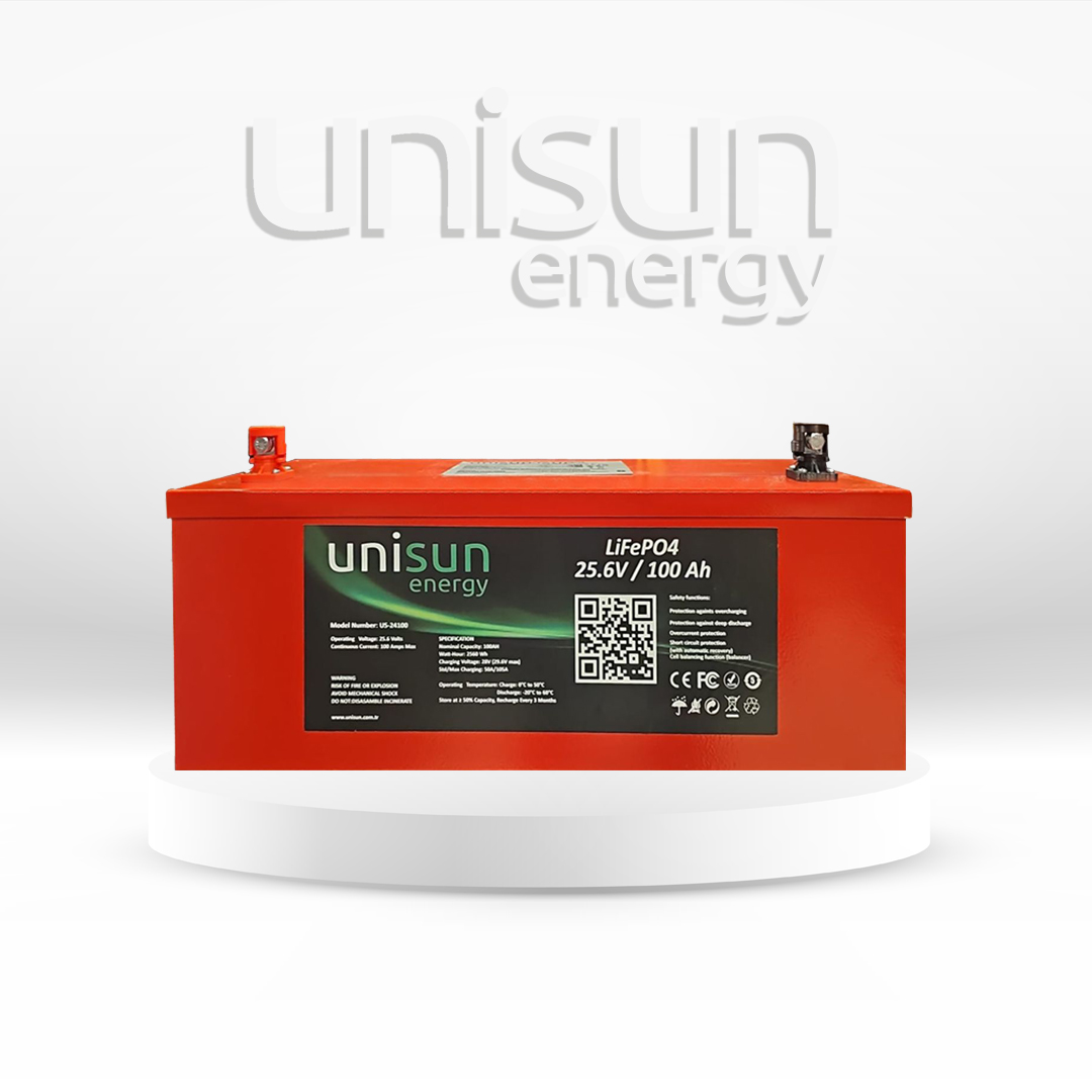 LiFePO4 Lityum Akü - Unisun Energy